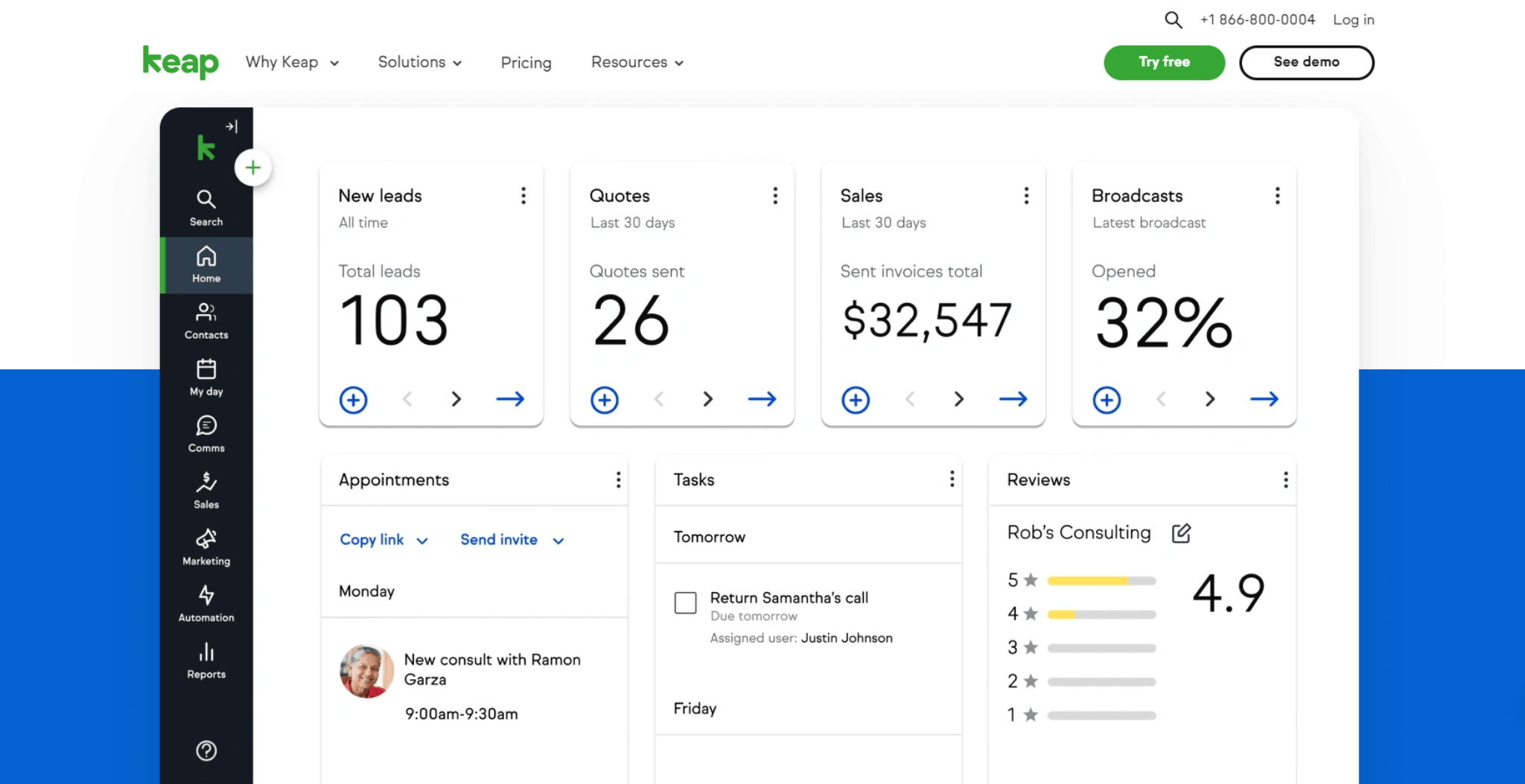 Keap CRM Review 2025: Features, Pricing & Analysis