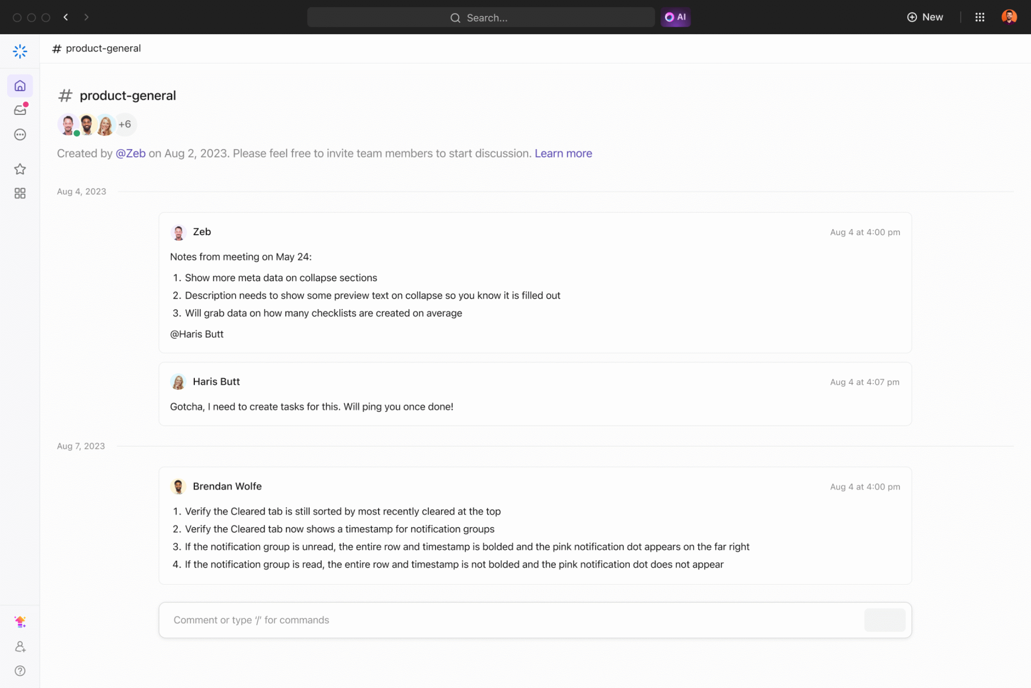 ClickUp Chat Review 2026: AI‑powered Team Messaging
