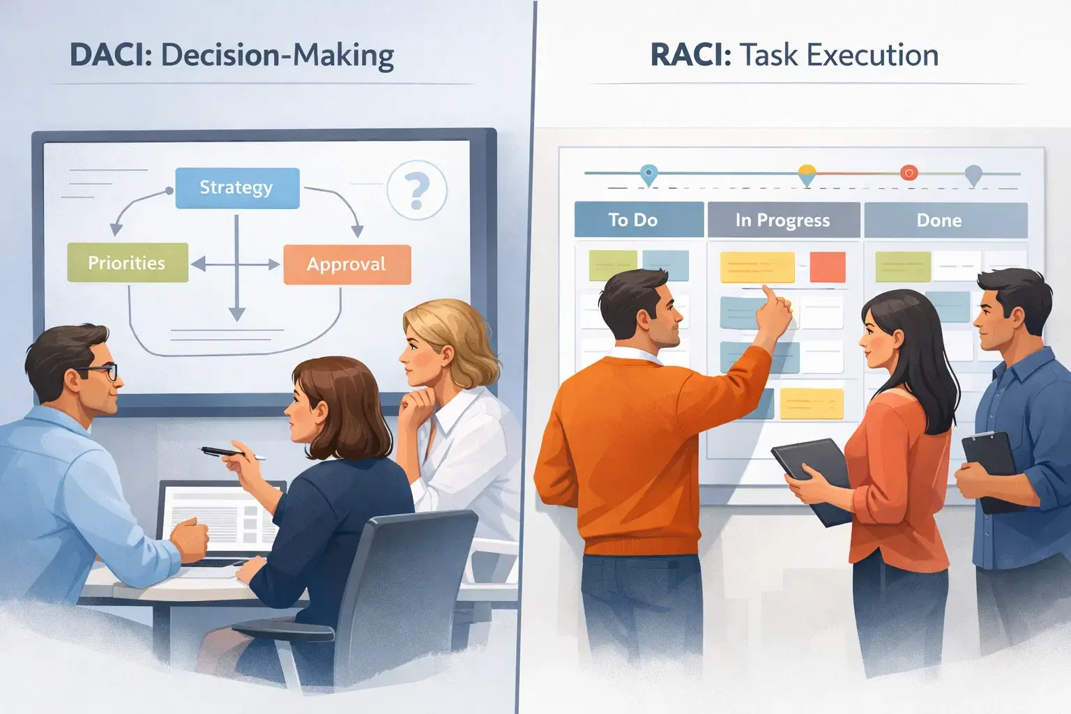 DACI vs RACI: Which is Right for Your Project Needs?